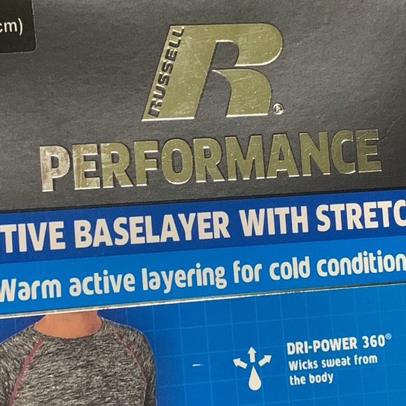 Russell Athletic | Shirts | Russell Performance L2 Warm Active Layering ...